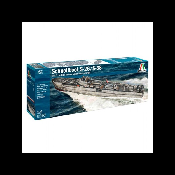 BARCO SCHNELLBOOT S-26/S-38 1:35 - Modelismo naval, Aeromodelismo ...